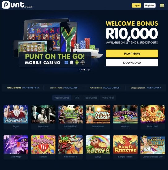 Punt Casino 2026 | Review | No deposit bonus codes